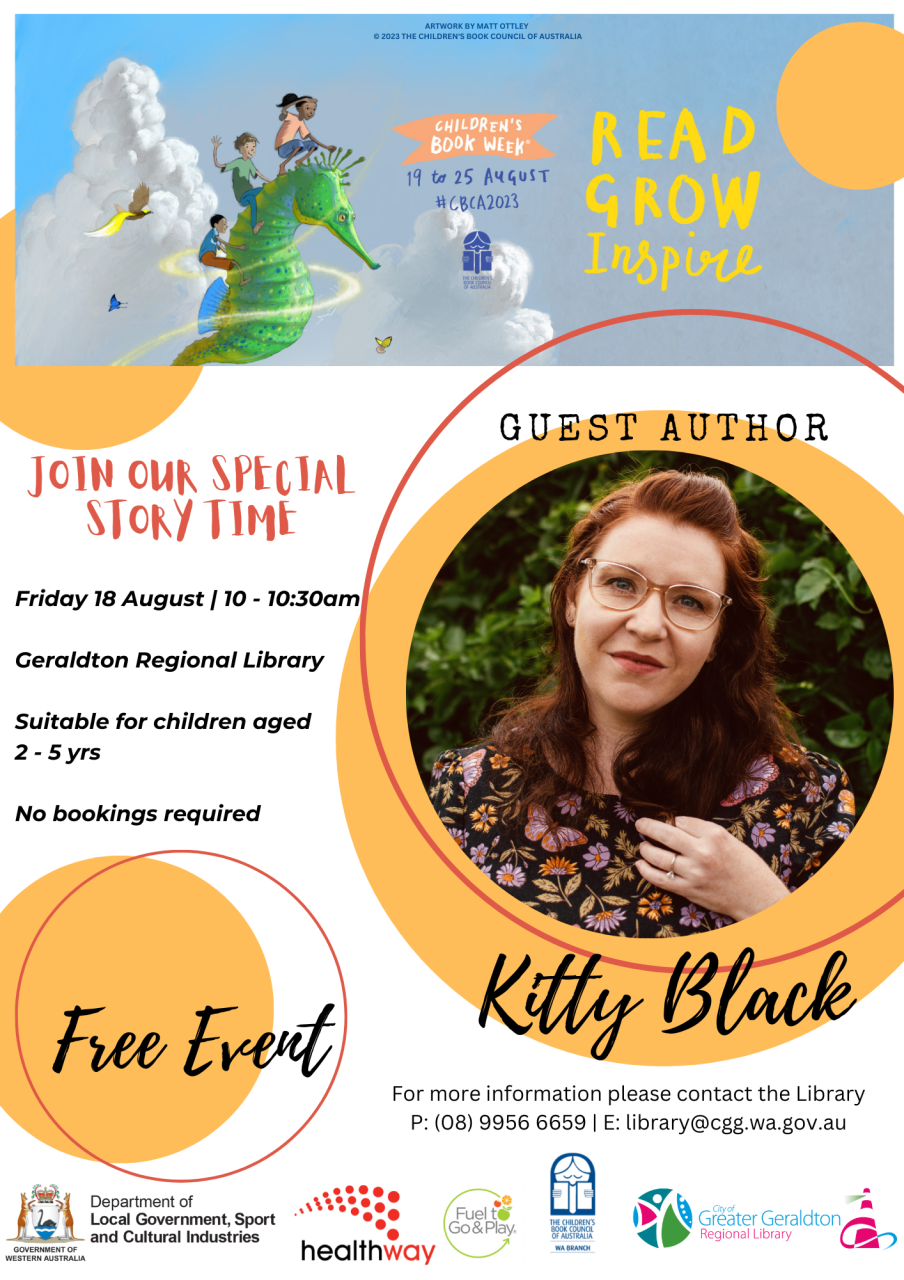 CBCA 2023 Special Story Time » City of Greater Geraldton Regional Library