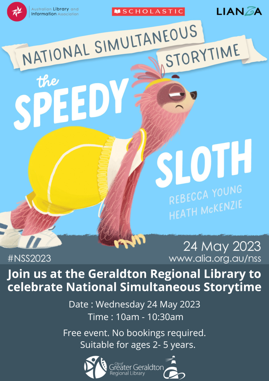 National Simultaneous Storytime 2023 » City of Greater Geraldton ...